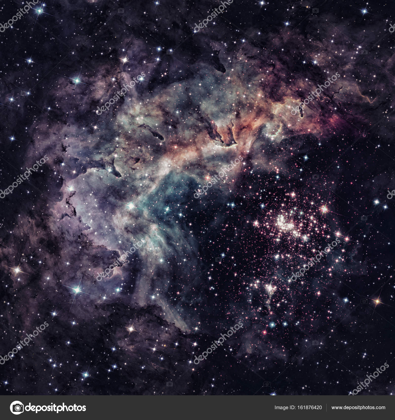 Super star cluster Westerlund 2 in the constellation Carina. — Stock ... Super star cluster Westerlund 2 in the constellation Carina. — Stock ...