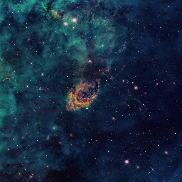 Universe filled with stellar jet, stars, nebula and galaxy. Stock Photo ...