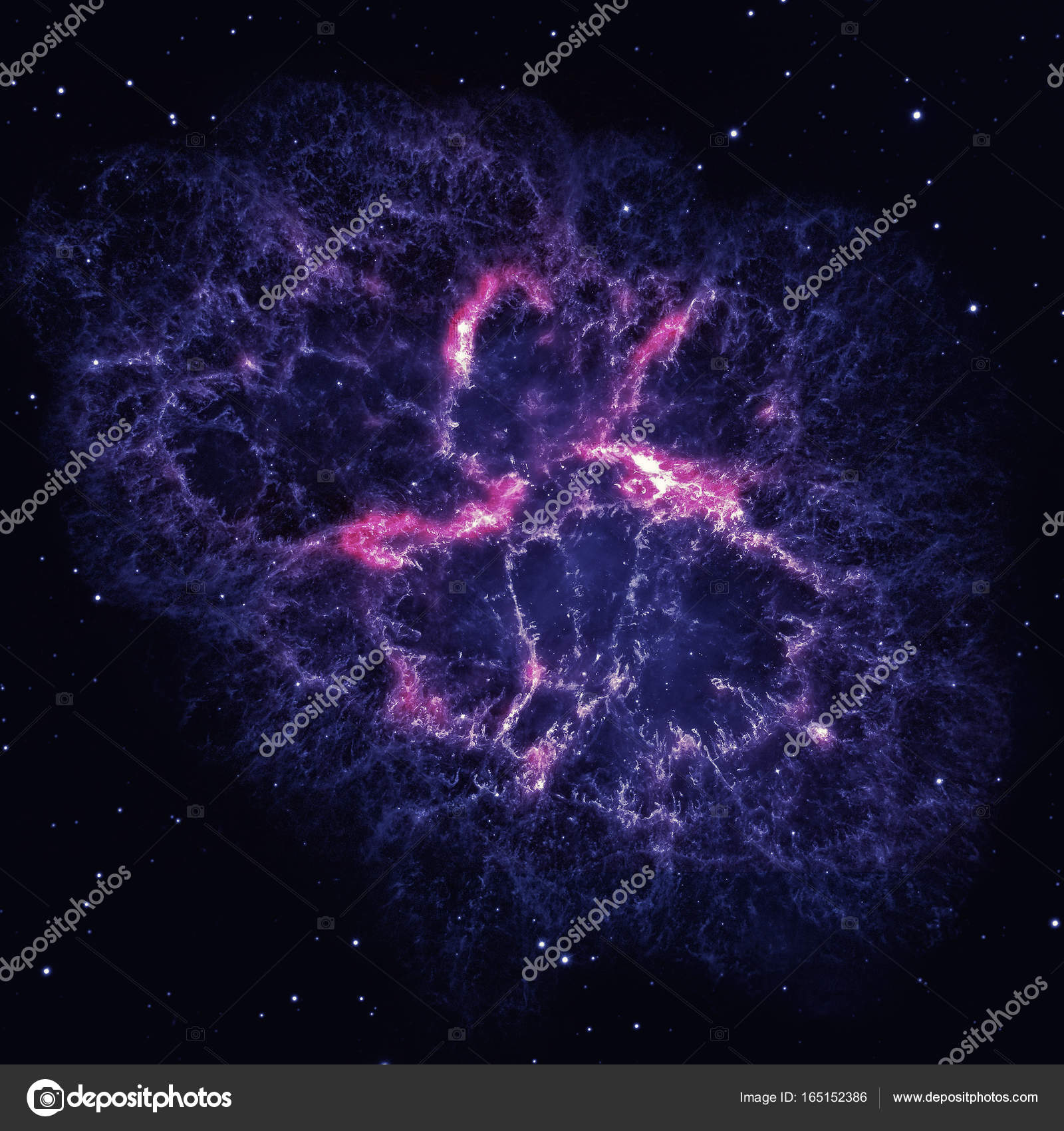 Crab Nebula Explosion