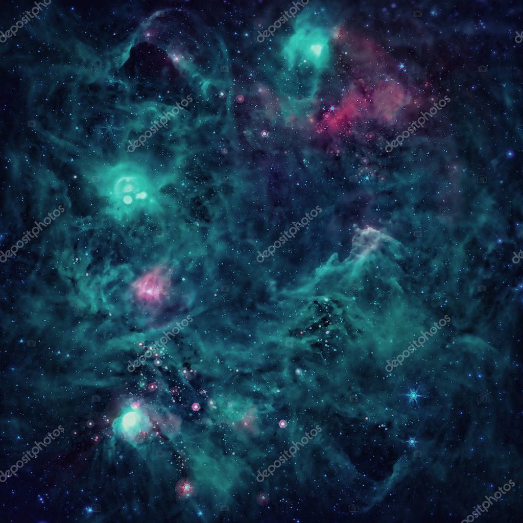 Imagen infrarroja de la nebulosa de emisión Nebulosa de cabeza de mono ...