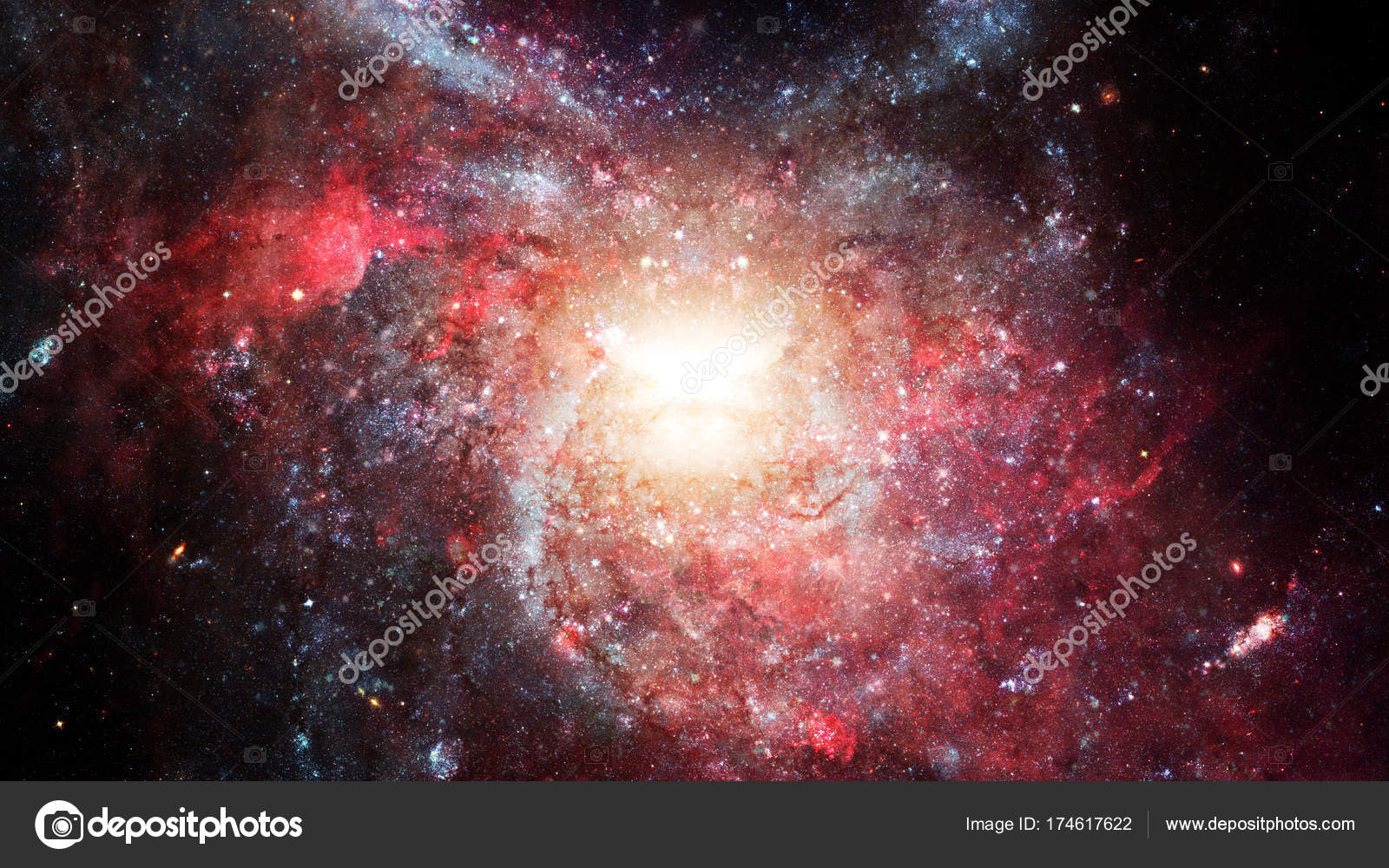 Starfield in deep space. Elements of this image furnished by NASA ...