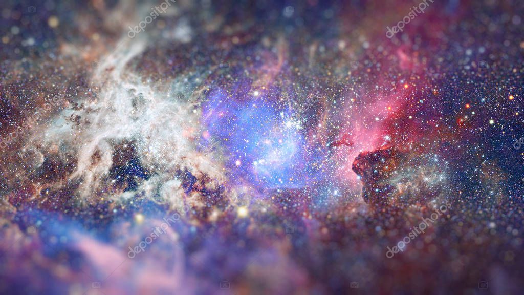 Nebulosa y galaxias en el espacio. Elementos de esta imagen ...