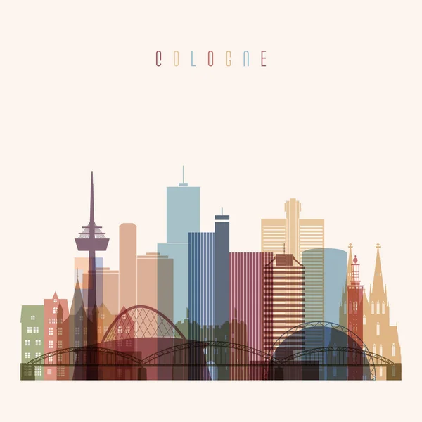 Cologne Silhouette abstract — Stock Vector © HS-Photos #5454562