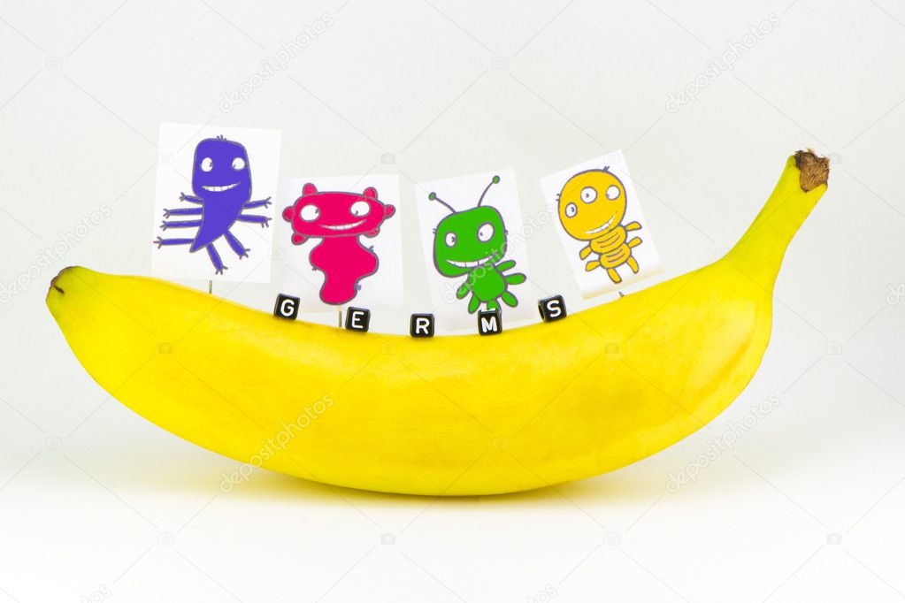 Microbes around us in the concept — Stock Photo © Tom934 #125051372