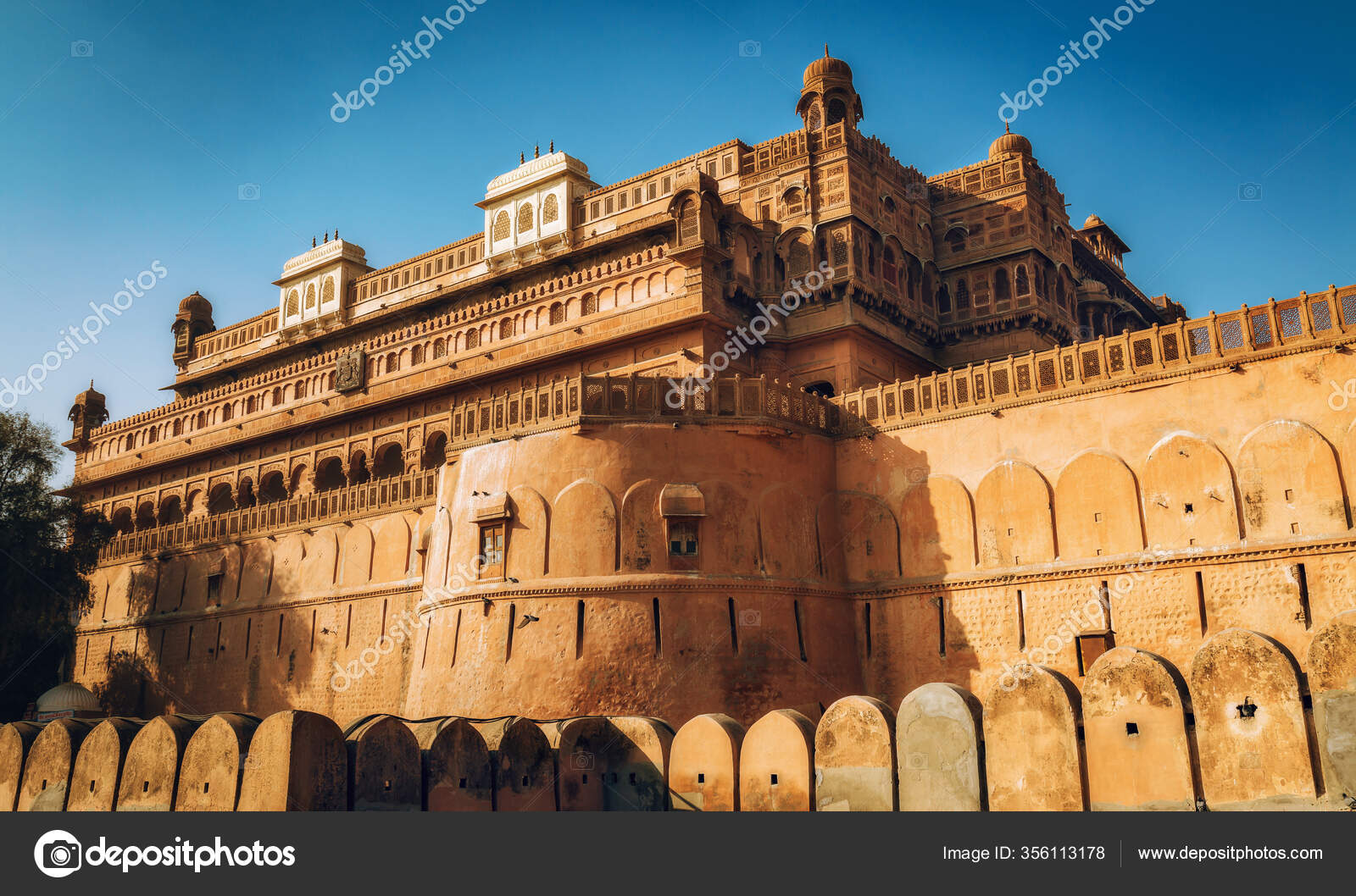 Junagarh Fort Built Year 1478 Bikaner Magnificent Structure Which City ...