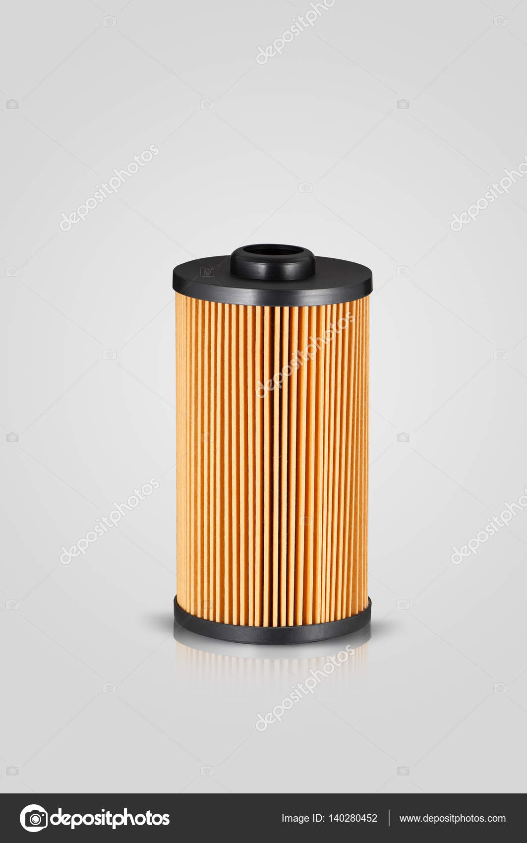 Automobile filter on a white background Stock Photo by ©WarlokA 140280452