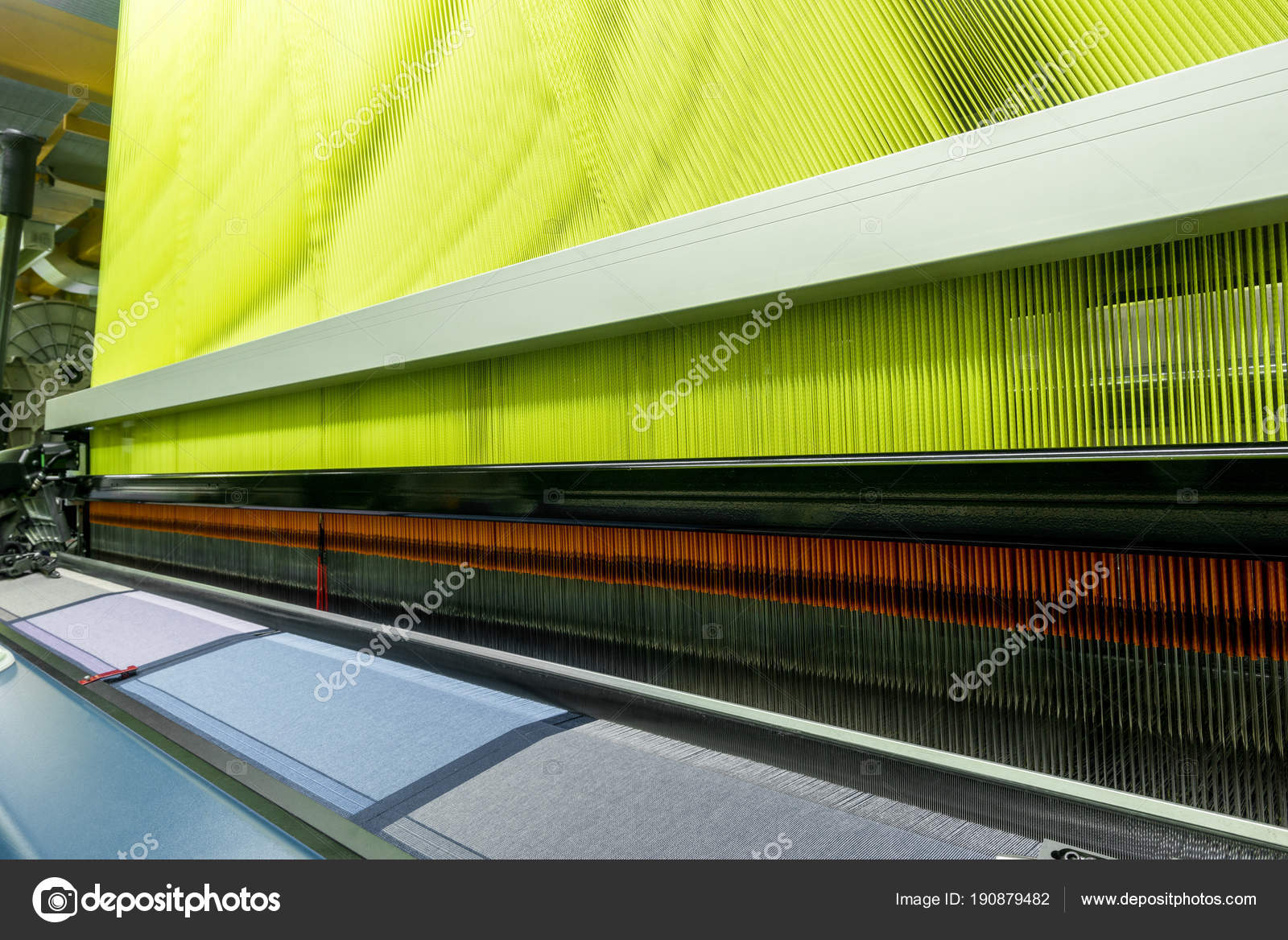 Modern automatic spinning machine Stock Photo by ©WarlokA 190879482