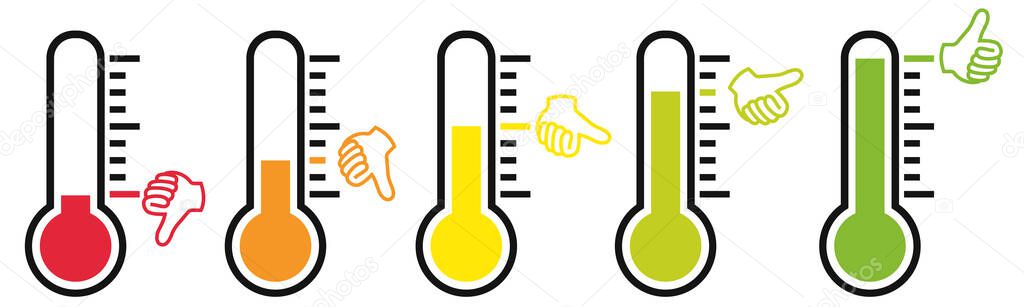 40 Mood barometer Vectors, Royalty-free Vector Mood barometer Images ...