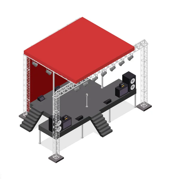 Stage construction Vector Art Stock Images | Depositphotos