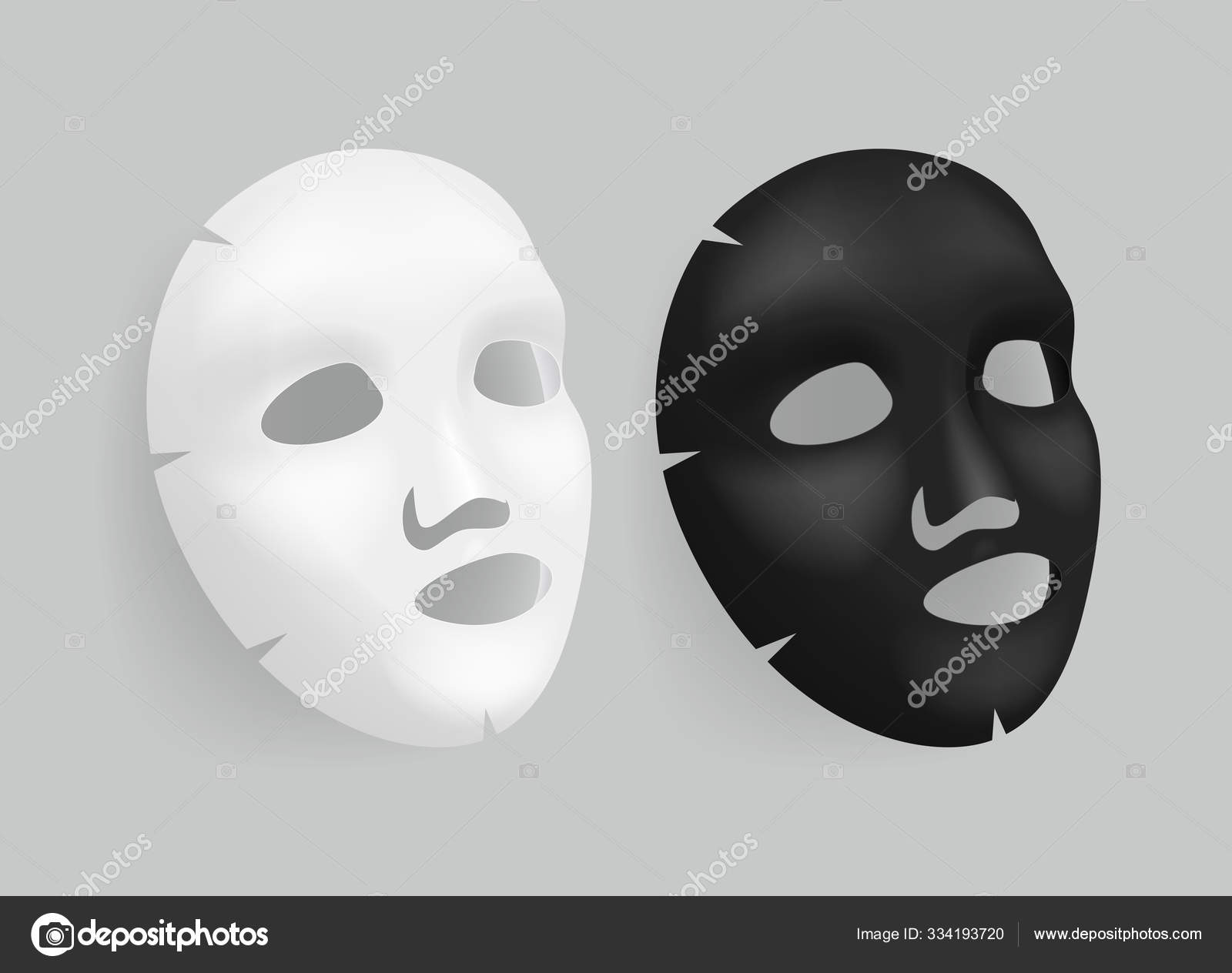 Tragedy Mask Template