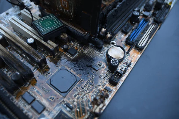 Chips on the motherboard Stock Photos, Royalty Free Chips on the ...