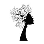 Woman tree Stock Vector Image by ©robodread #12805666