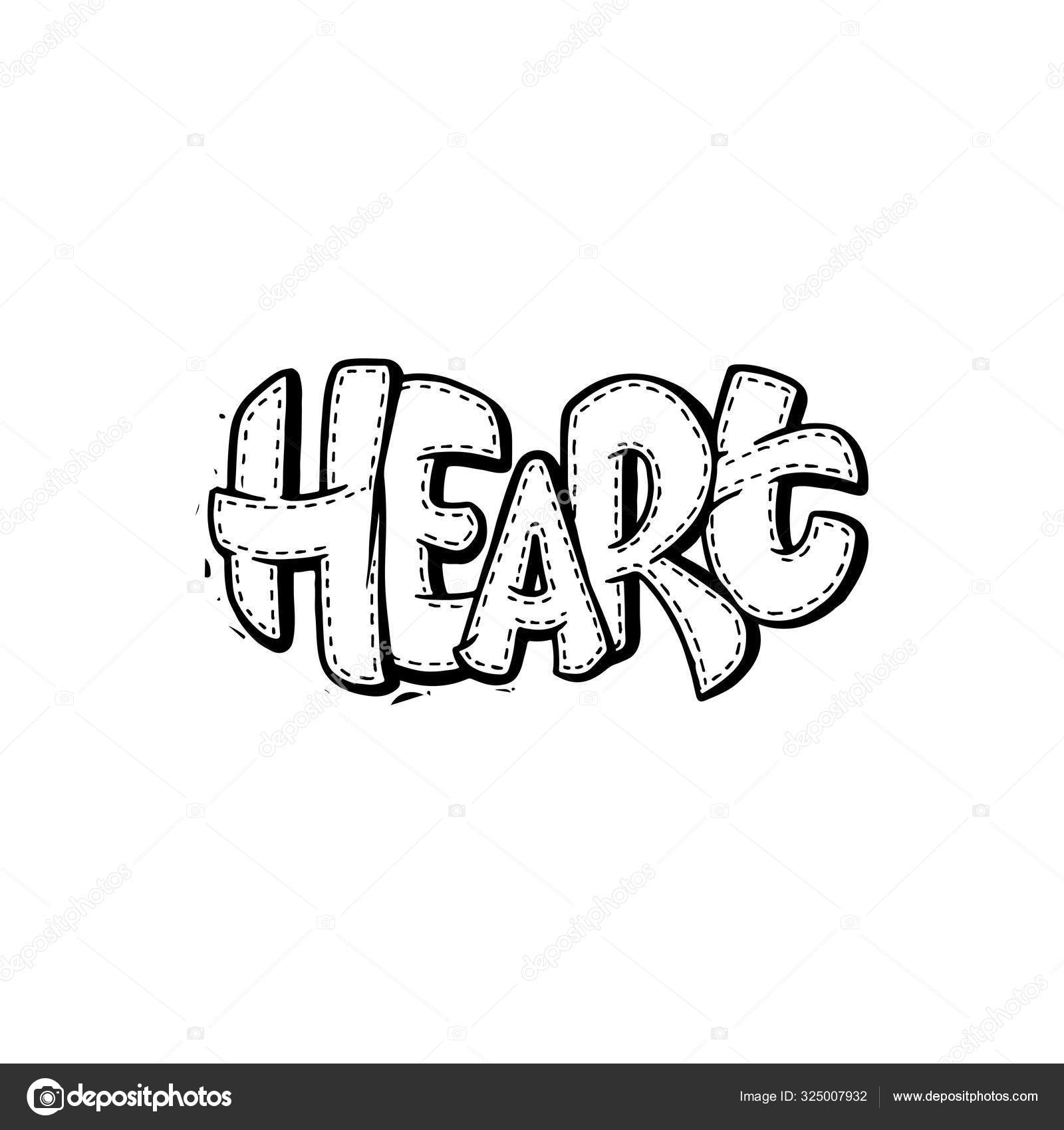 Calligraphy Image Hand Drawn Lettering Poster Vintage Typography Card ...