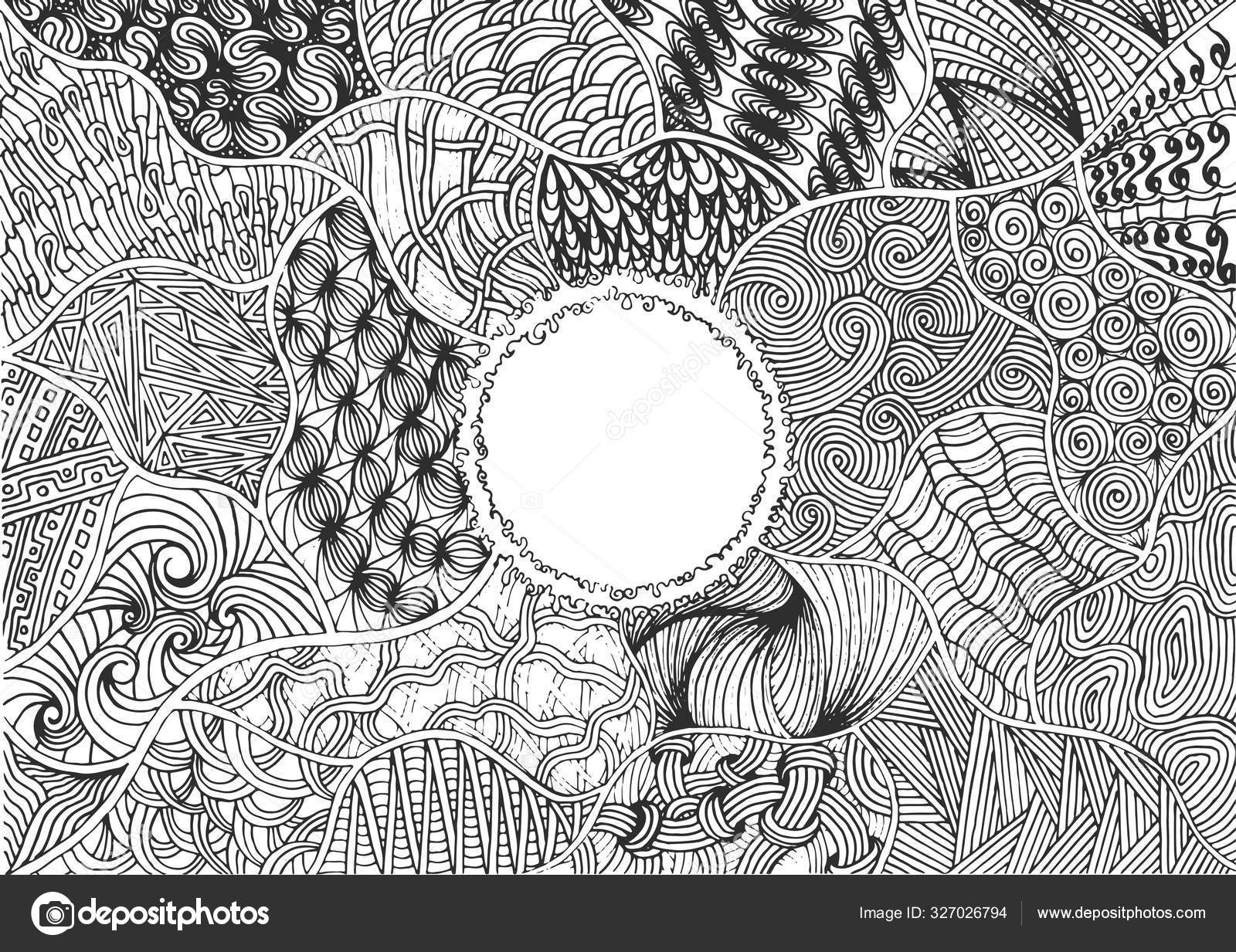 Image vectorielle Croquis Vecteur Dessiné Main Gribouillis ...