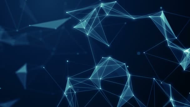 Plexus abstract network titles technology science background vj loop — Stock Video © xleviathanx ...