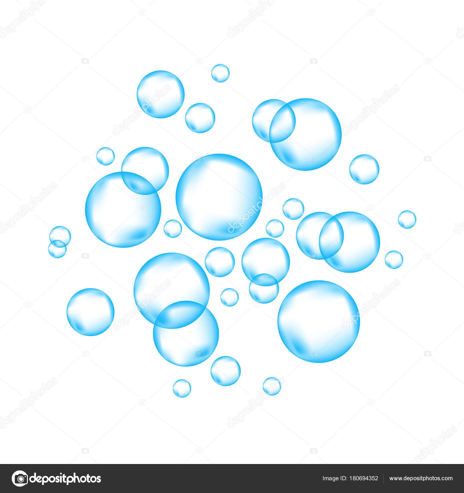 Underwater Bubbles Drawing