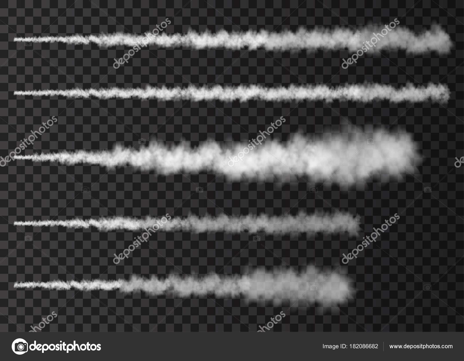 Plane track isolated on transparent background. Stock Vector Image by ...