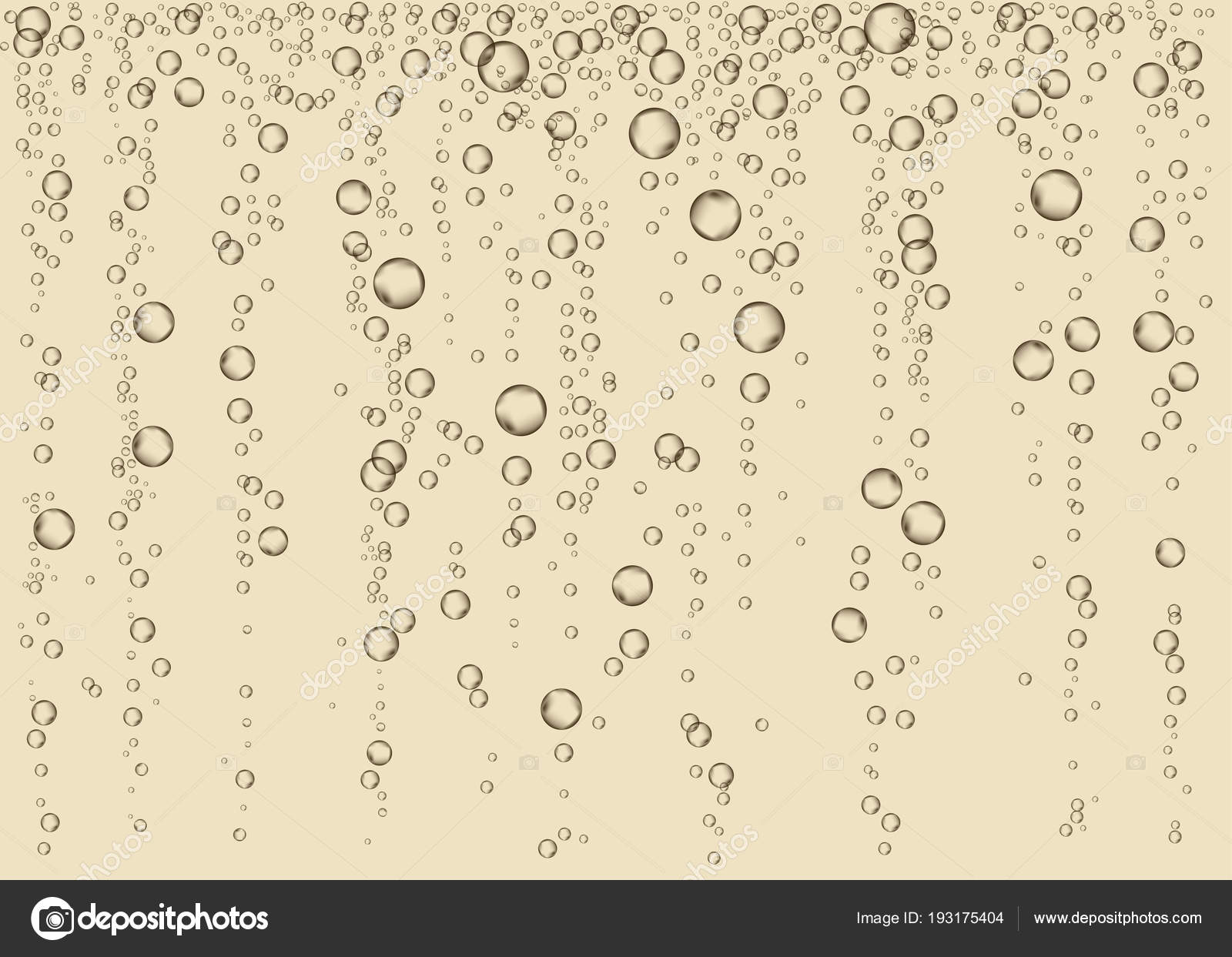 Blue Champagne Bubbles Background
