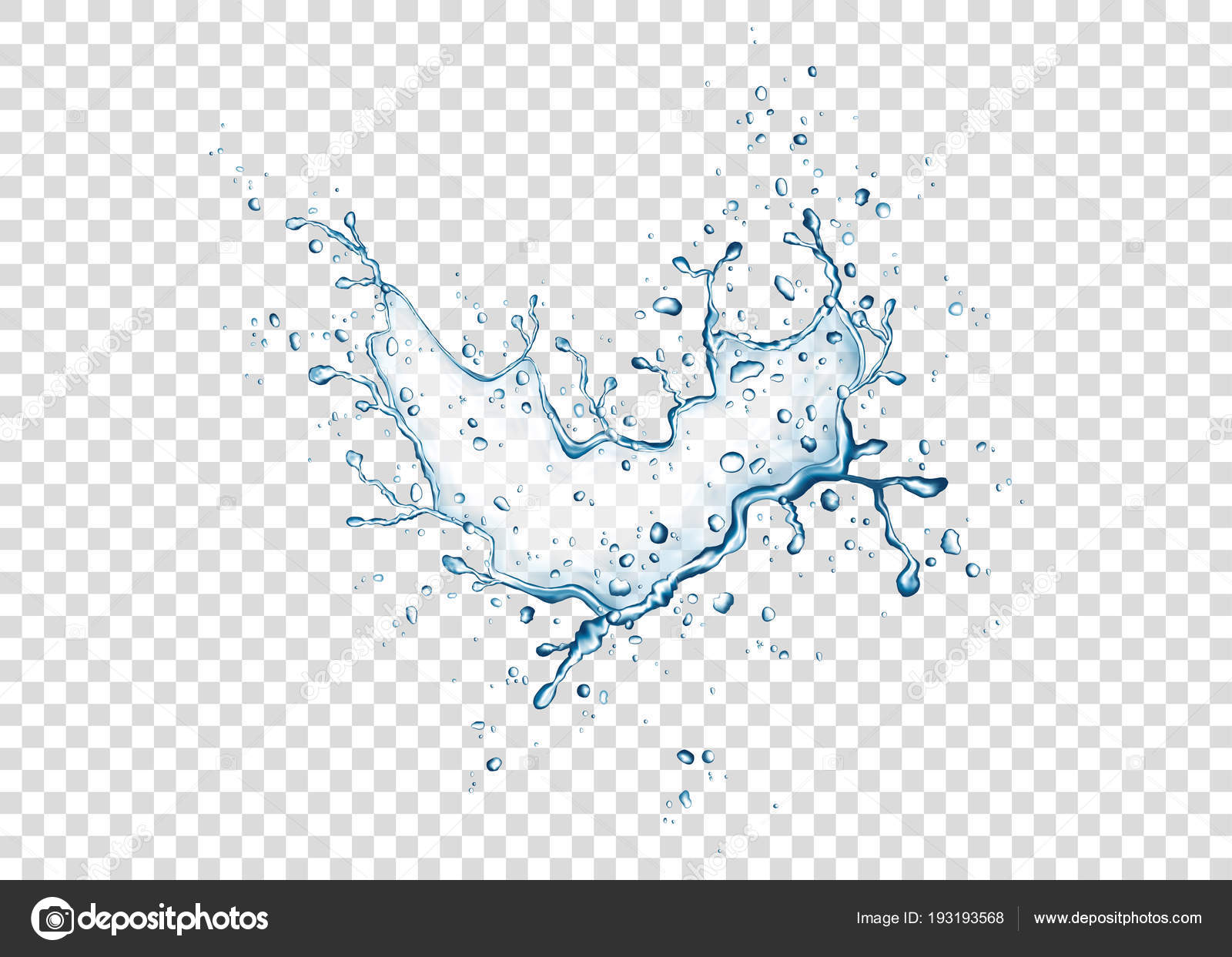 Water Splash Texture Png