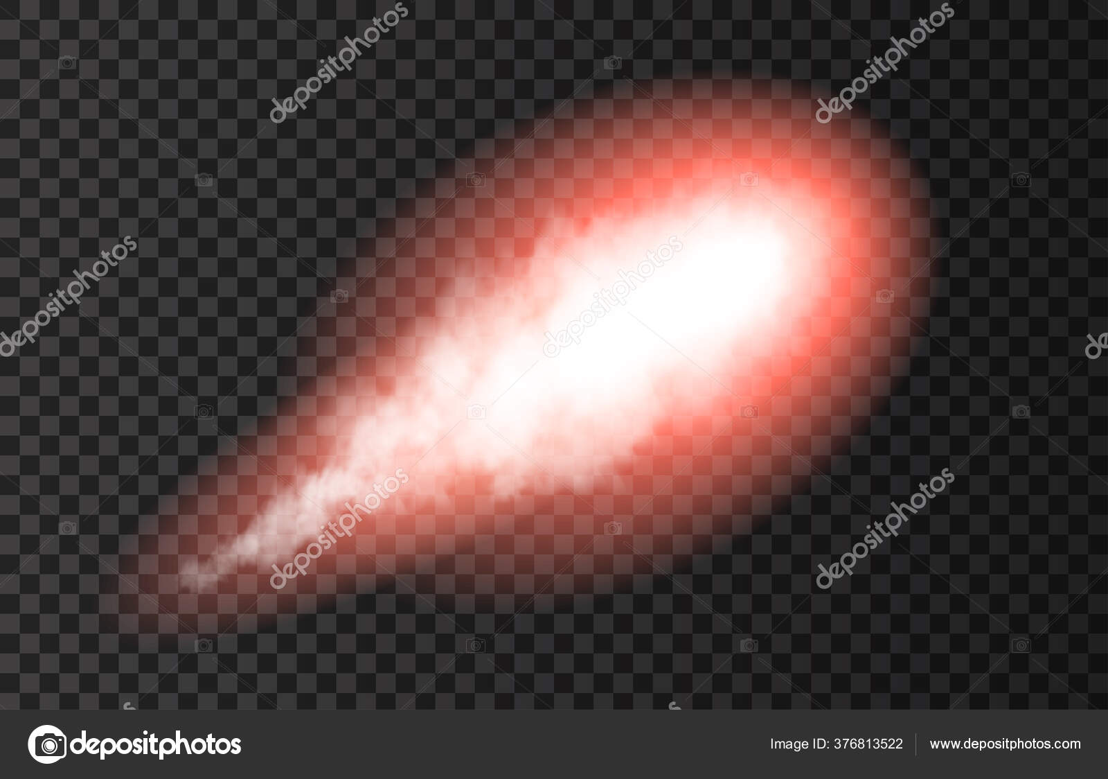 Flame Smoke Space Rocket Launch Fire Comet Meteor Transparent ...