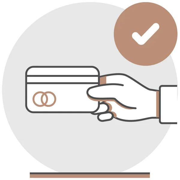 Accepted cards Vector Art Stock Images | Depositphotos