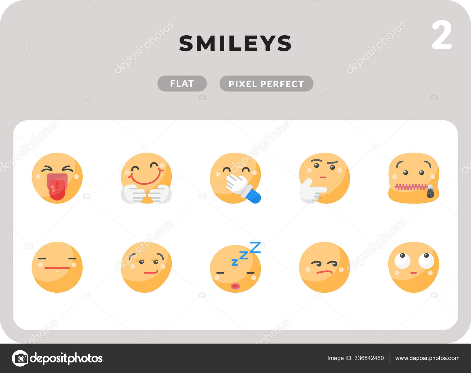 Smileys Glyph Icons Pack pour l'assurance-chômage. Pixel parfait jeu d ...