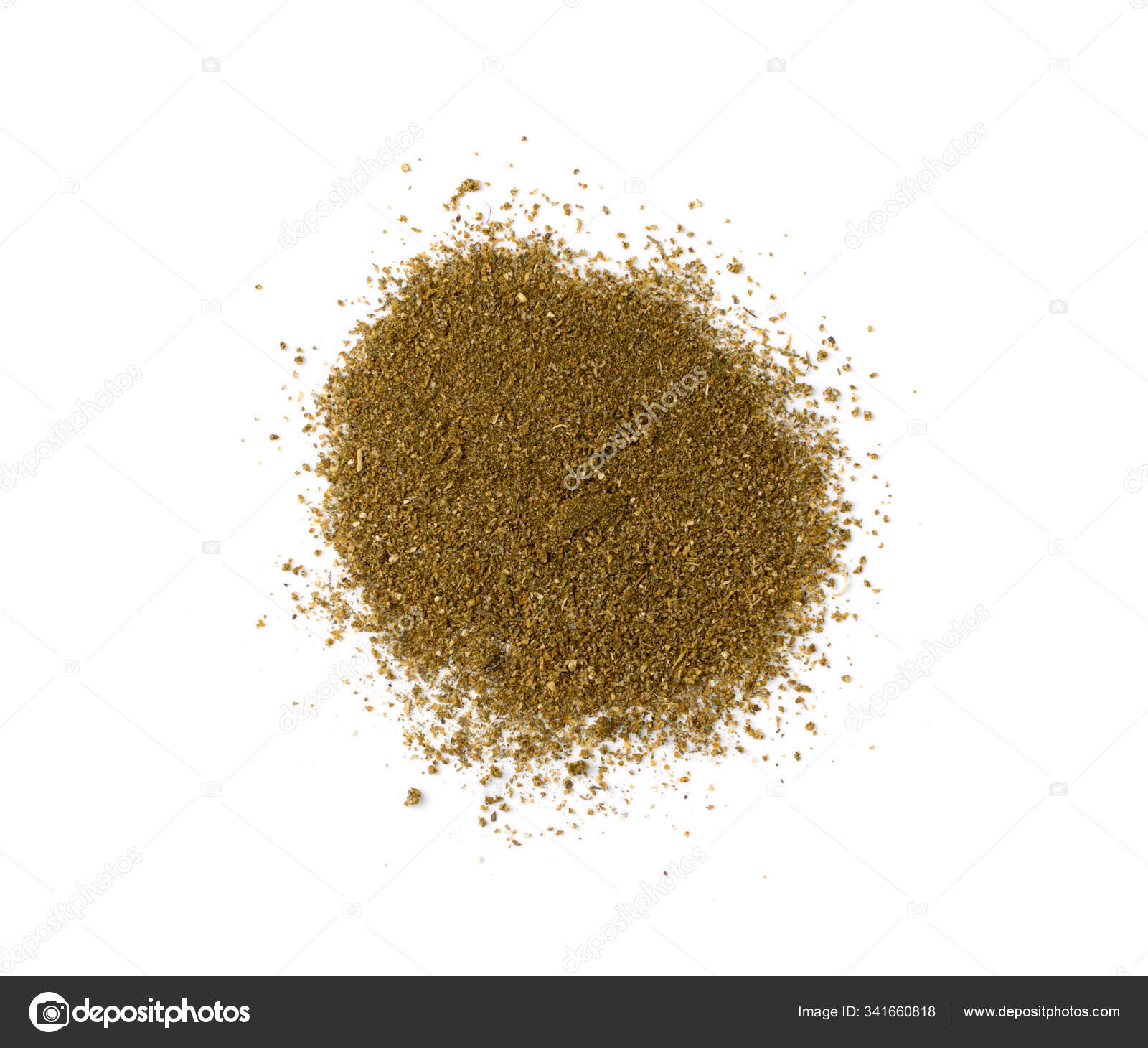 Pile of Fish Spices Mix or Blended Seafood Spice Powders — Stock Photo ...
