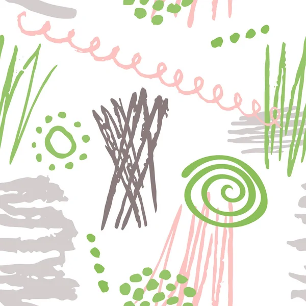 Scribbles seamless pattern — Stock Vector © OlhaYerofieieva #144273757