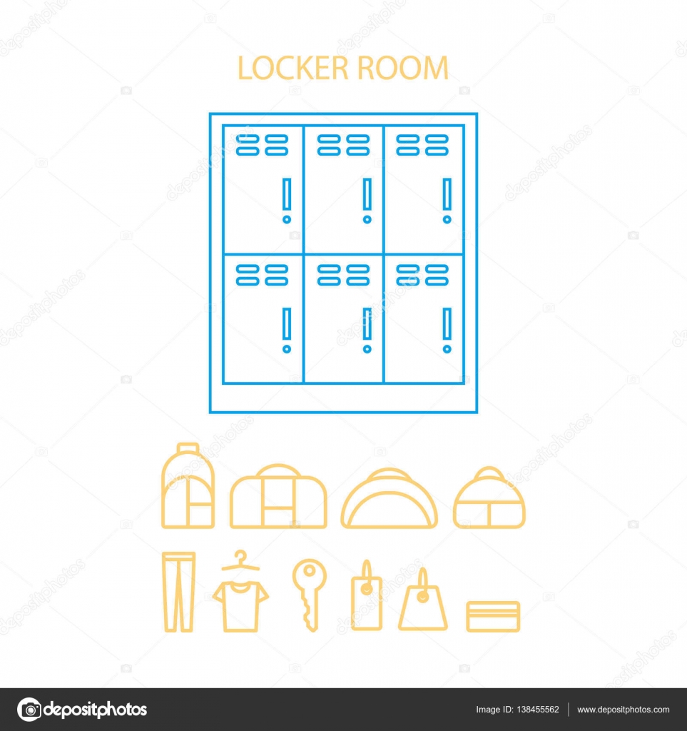 Locker icons set Stock Vector Image by ©OlhaYerofieieva #138455562