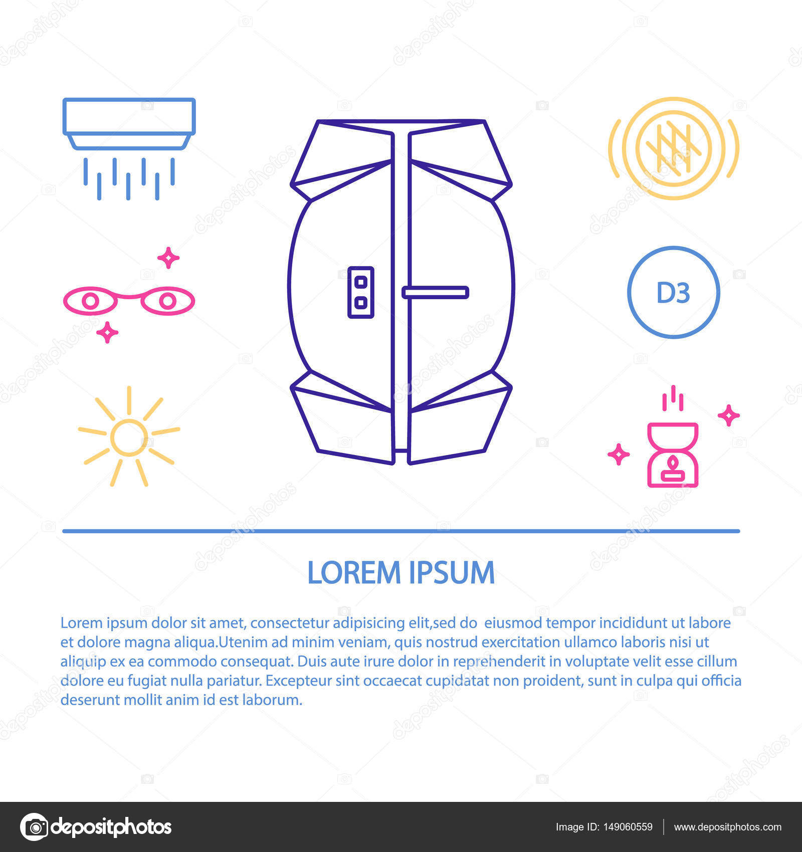 Sunbathing icons set Stock Vector by ©OlhaYerofieieva 149060559