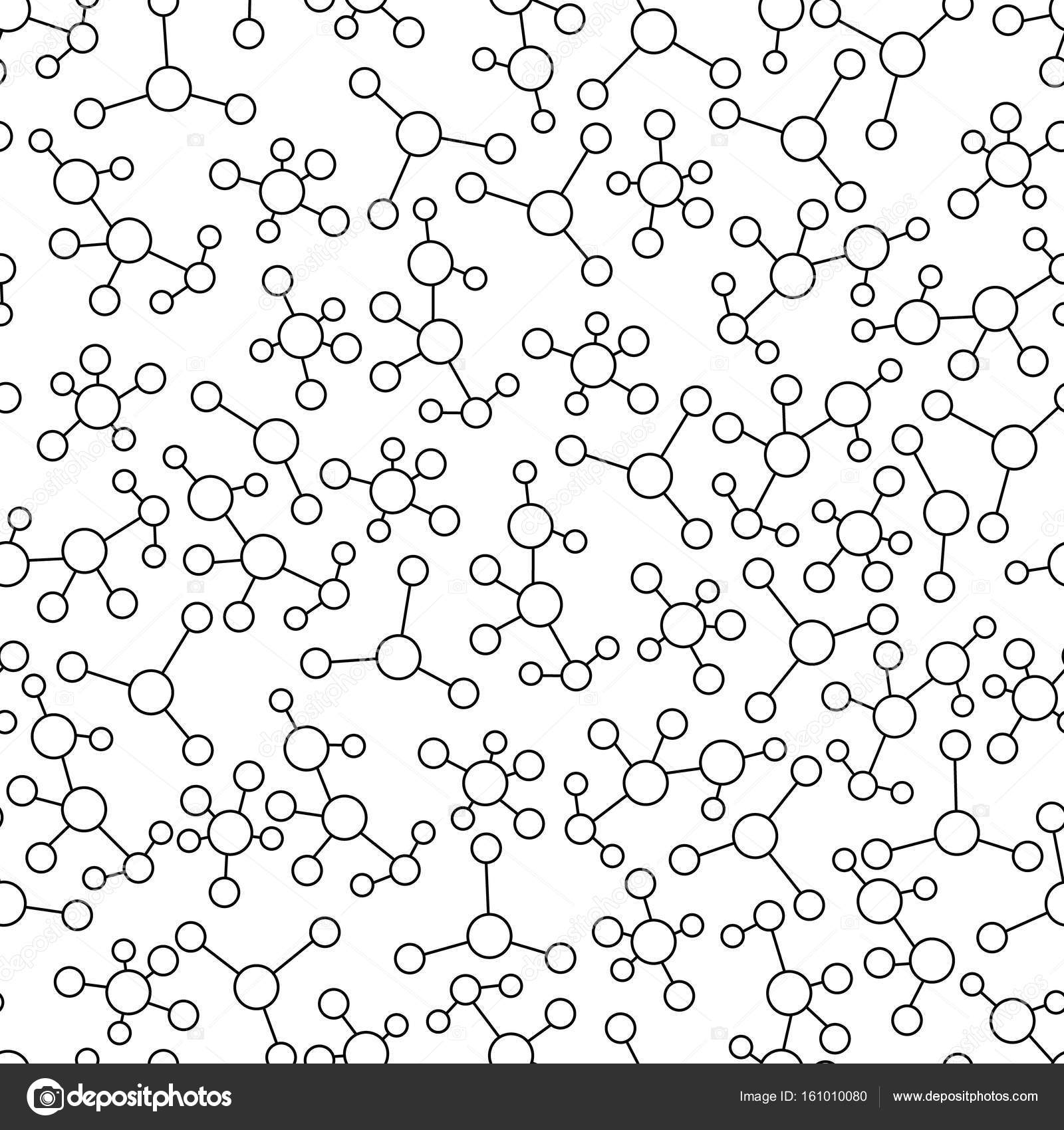 Molecule seamless pattern Stock Photo by ©OlhaYerofieieva 161010080