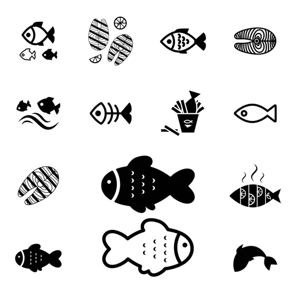 Simple fish vector Vector Art Stock Images | Depositphotos