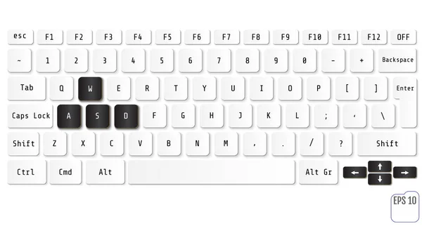 55,242 Computer keyboard Vector Images | Depositphotos