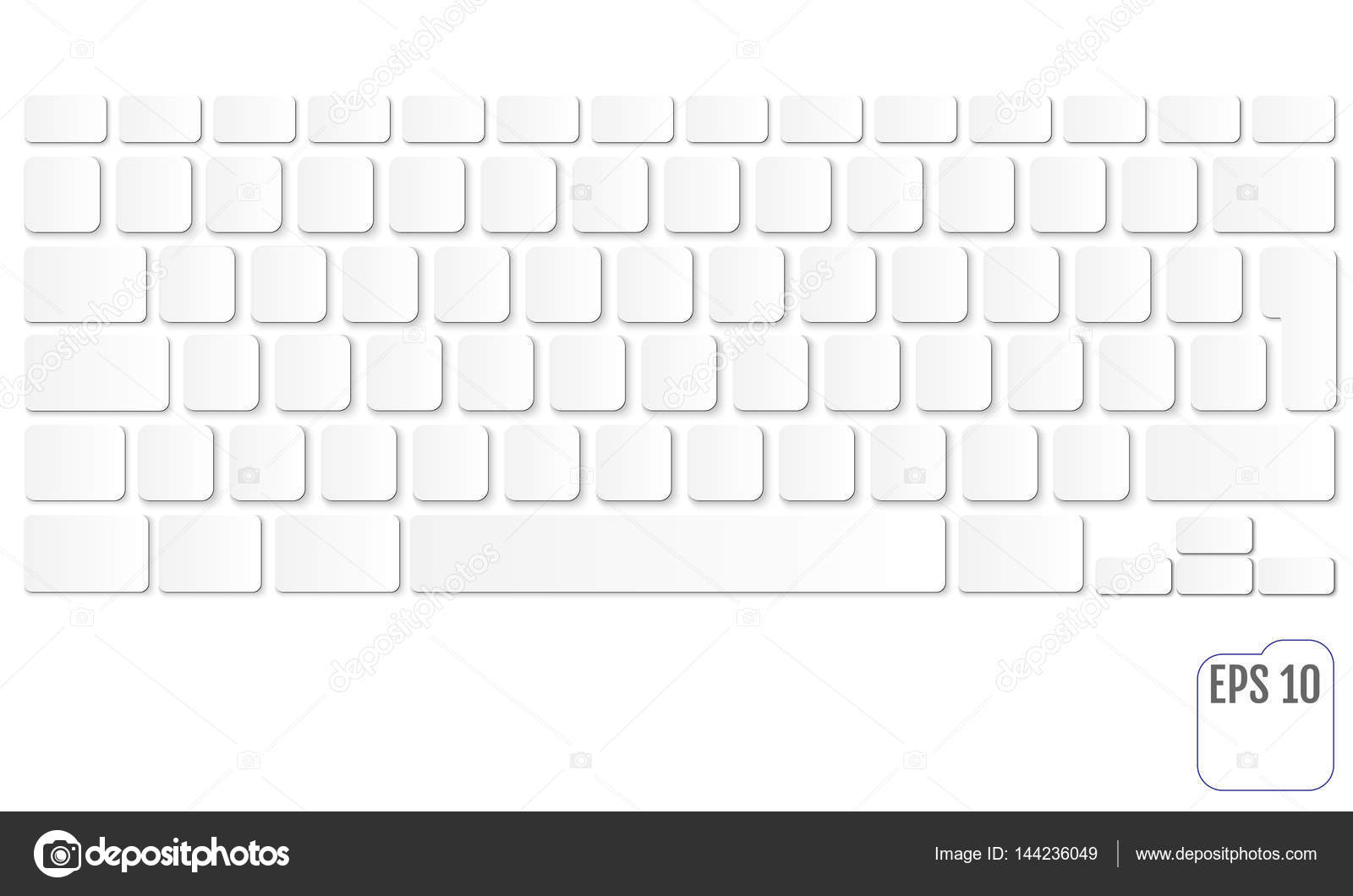 Laptop Keyboard Layout Printable