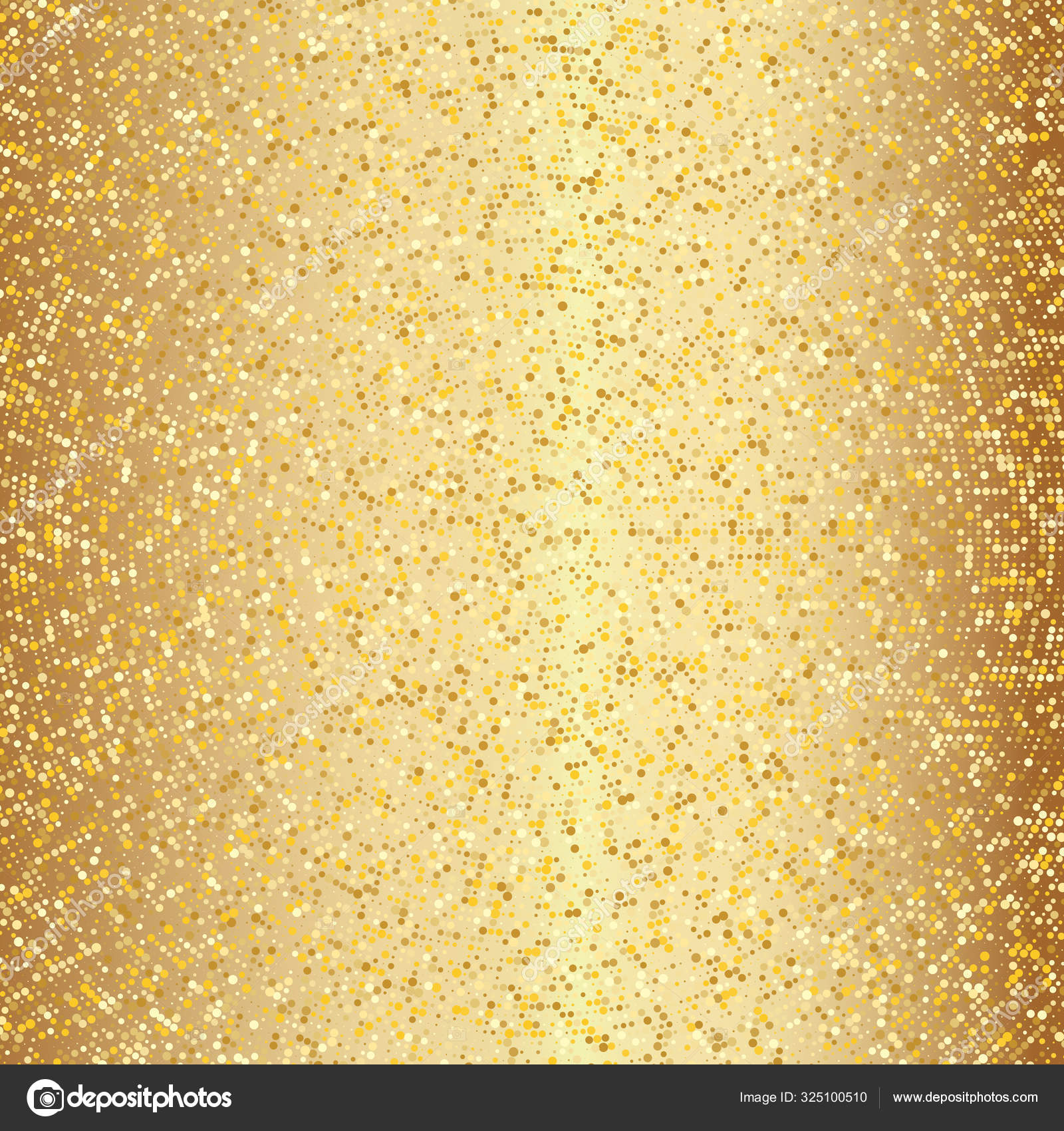 Abstract golden halftone pattern. Gold polka dot — Free Stock Vector ...