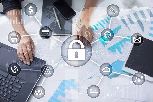 Cyber security, Data protection, information safety and encryption ...