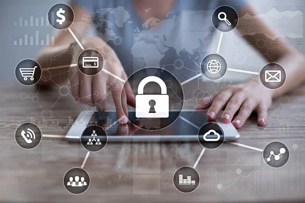 Cyber security, Data protection, information safety and encryption ...