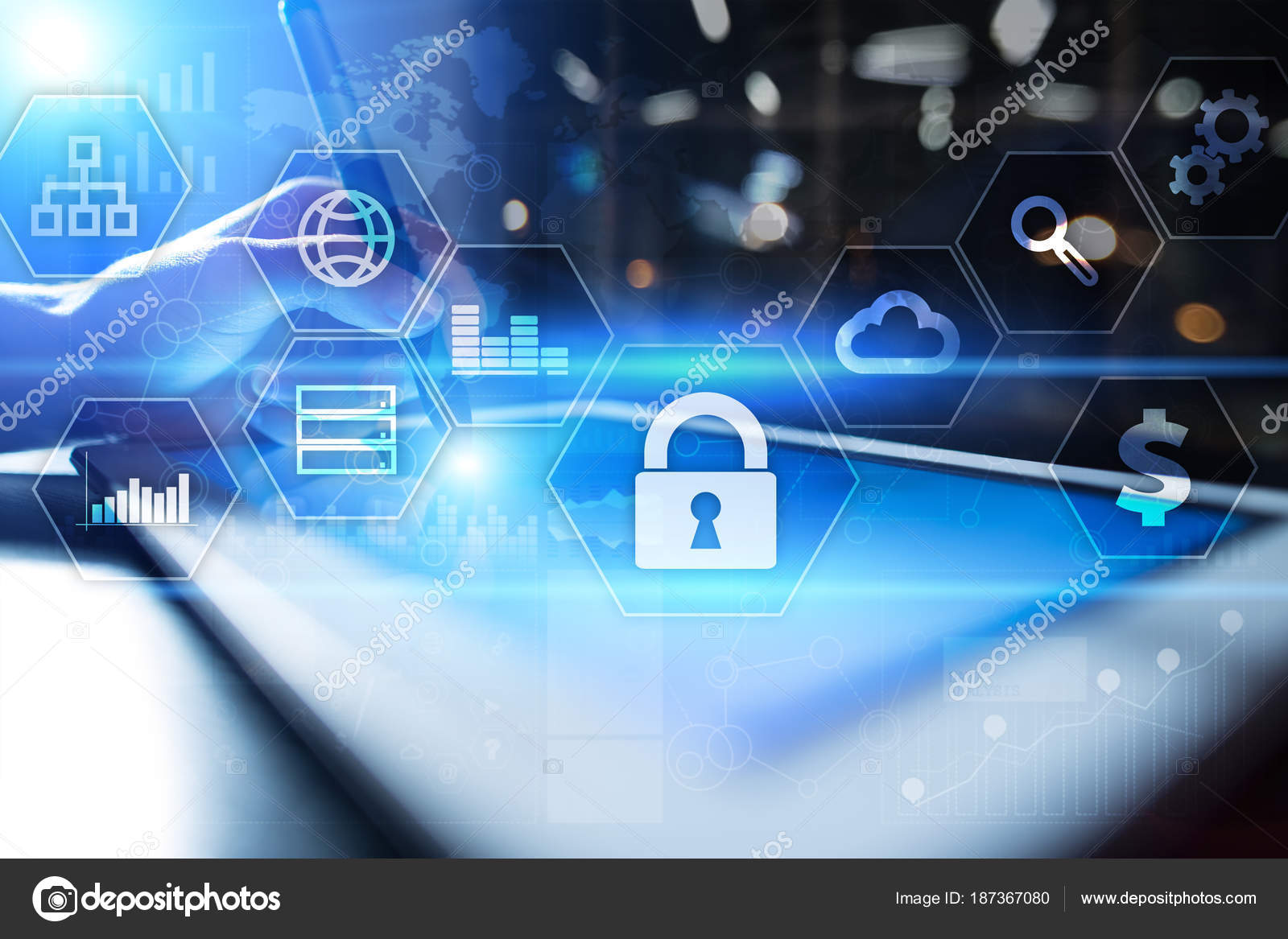 Data protection, Cyber security, information safety and encryption ...