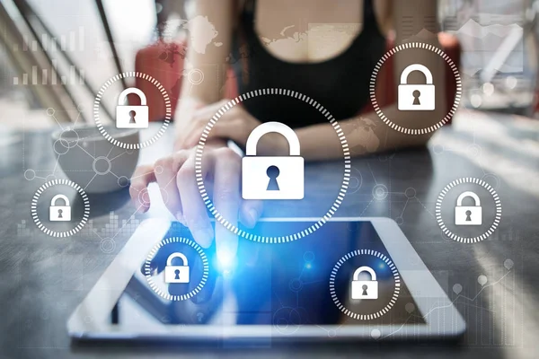 Cyber security, Data protection, information safety and encryption ...