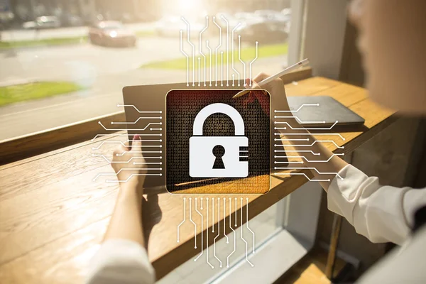 Cyber security, Data protection, information safety and encryption ...