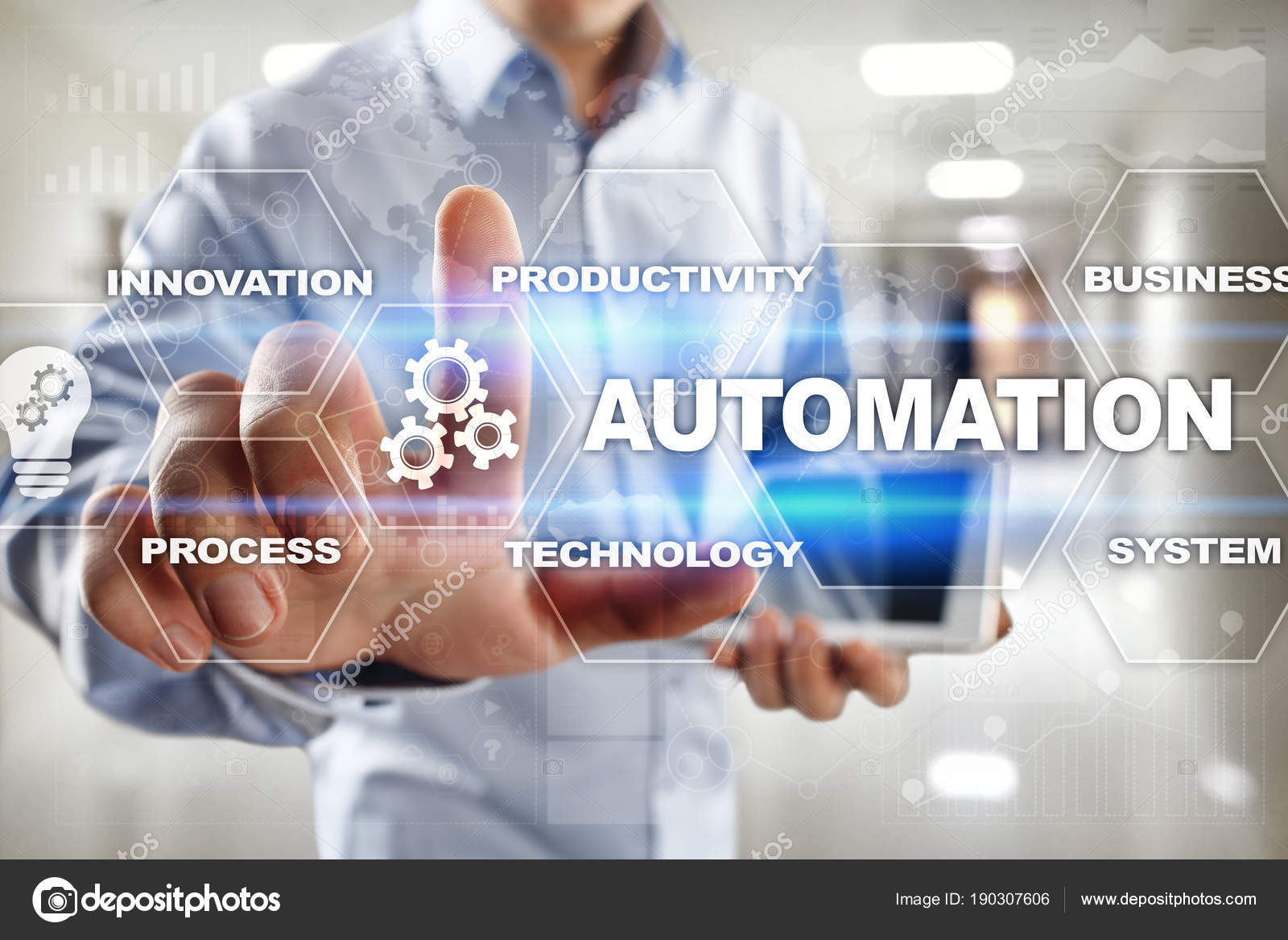 Automation concept as an innovation, improving productivity in ...