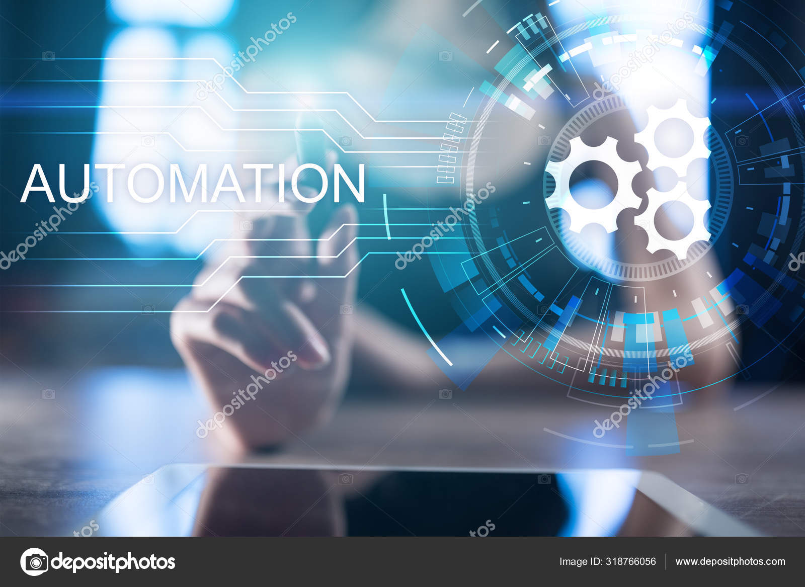 Automatisierung von Geschäfts- und Fertigungsprozessen, intelligente ...