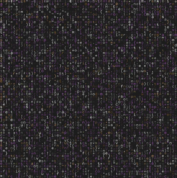 Black Matrix Background With White Digits Computer Code For Encrypting And Encoding Data Code