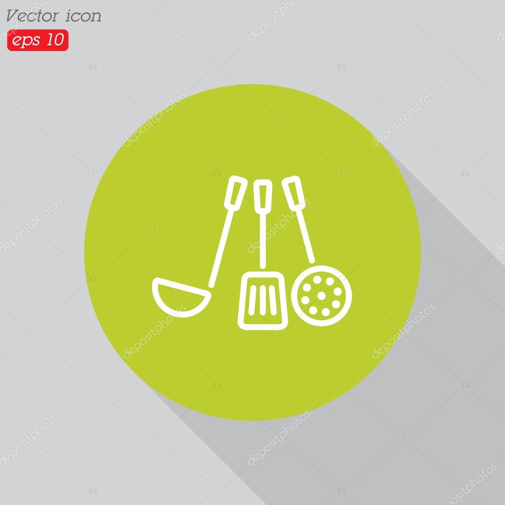 Ladle, skimmer icon Stock Vector by ©PPVector 125805688