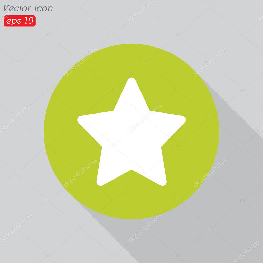 Star simple icon Stock Vector by ©PPVector 125818106