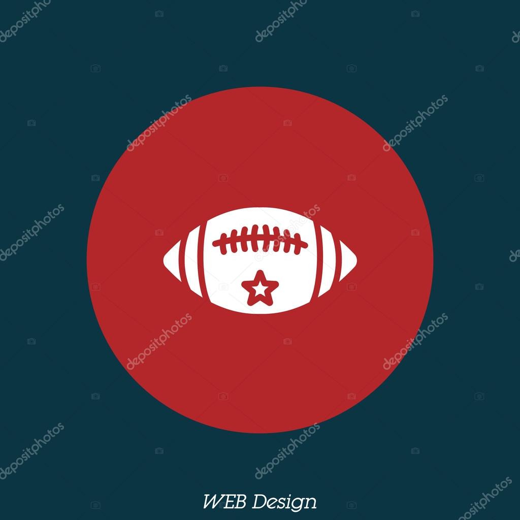 American Football icon Stock Vector Image by ©PPVector #125821522