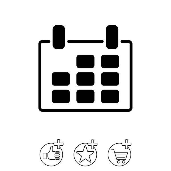 Simple Calendars icon Stock Vector by ©PPVector 120422624