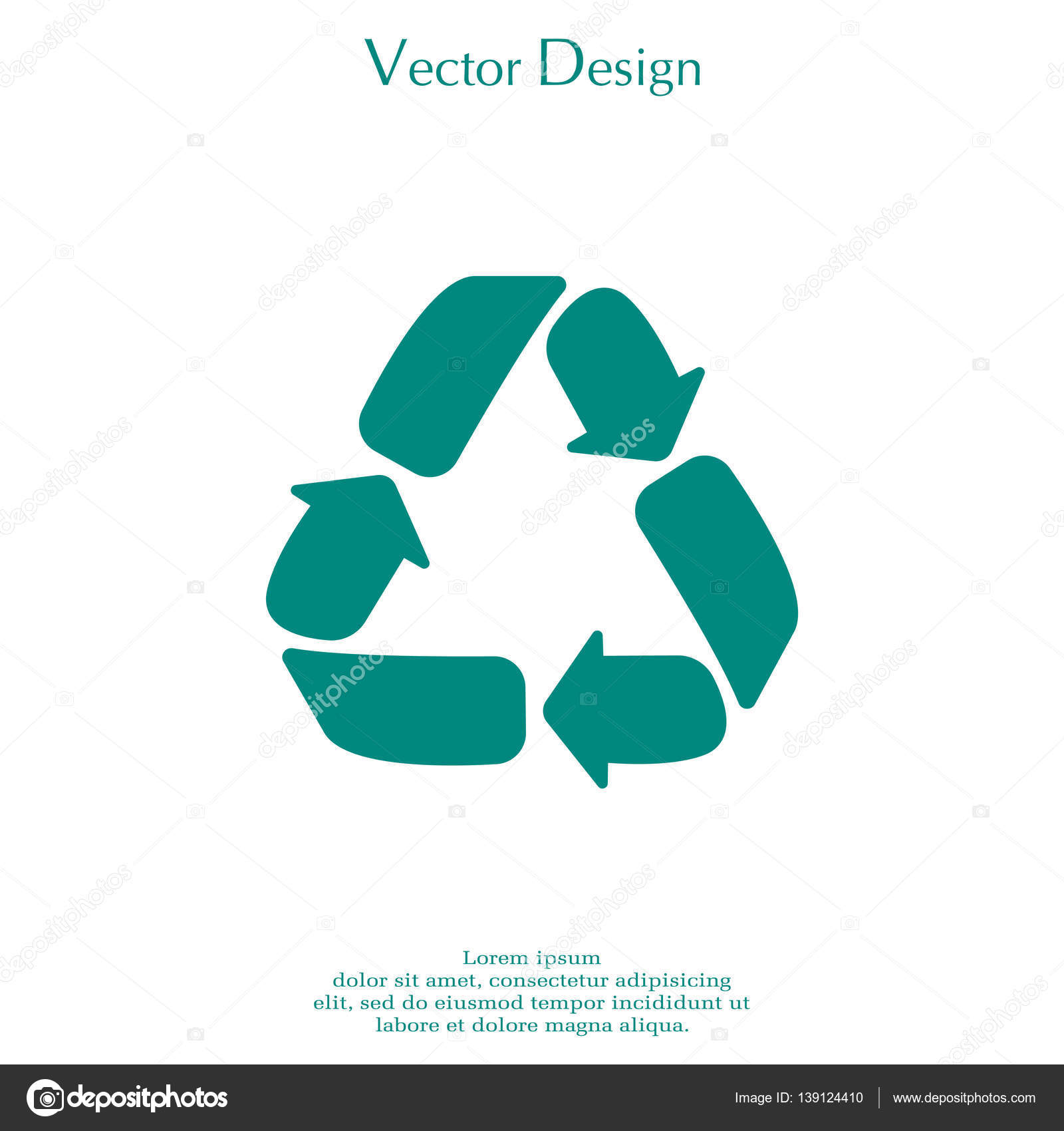 Recycle sign icon Stock Vector Image by ©PPVector #139124410