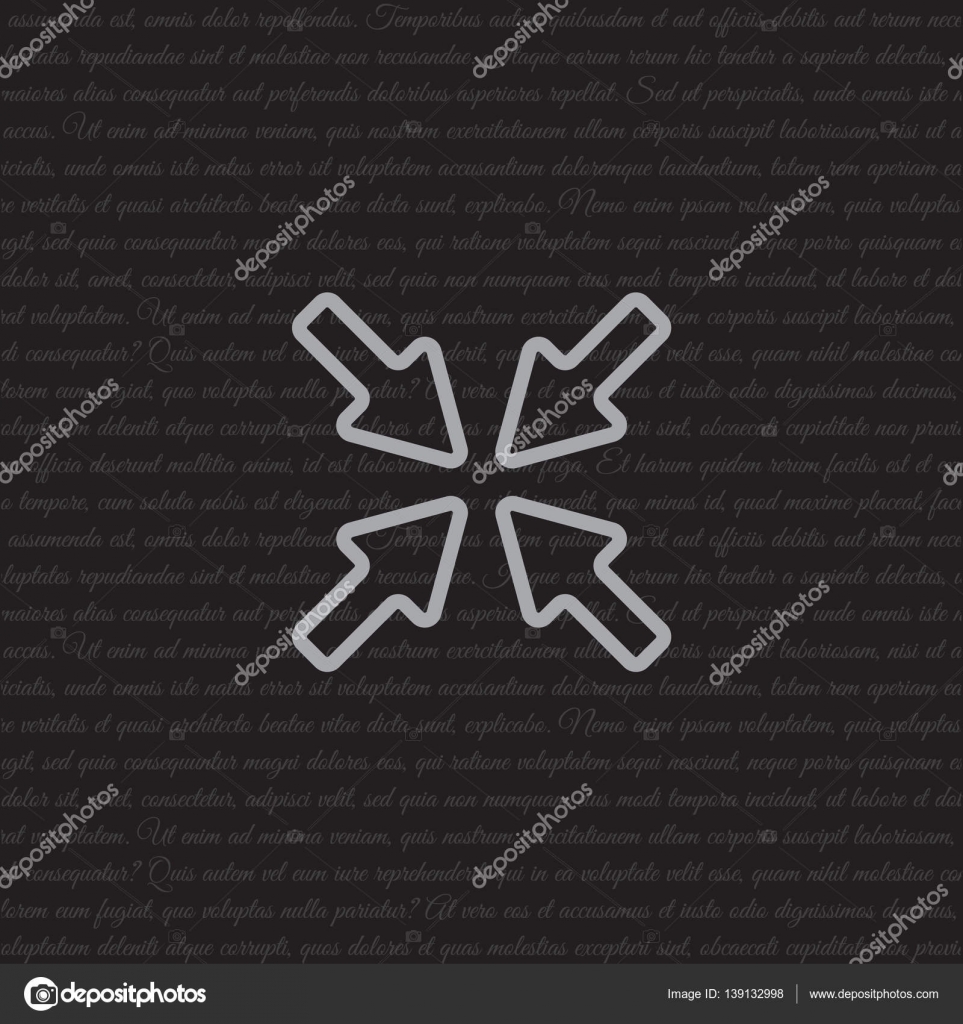 Overlapping arrows icon Stock Vector by ©PPVector 139132998