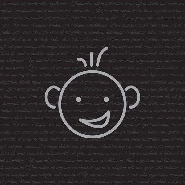 Smiling child icon Stock Vector by ©PPVector 144964293